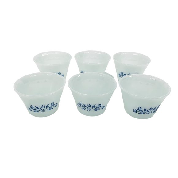 Vintage | Dining | Vintage Dynaware Pyrorey Custard Cup Set 6 Ramekin ...